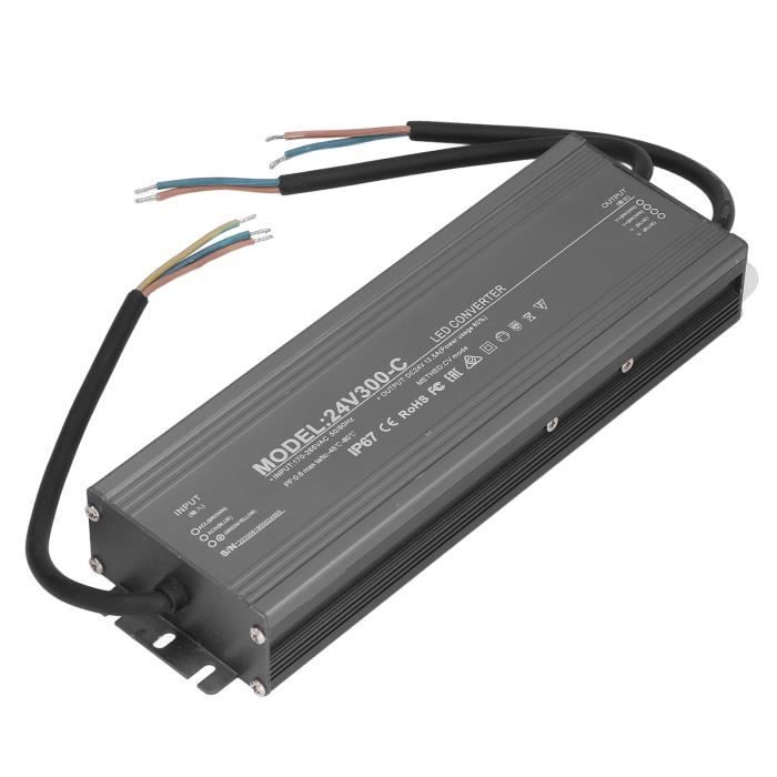 Alimentation LED - YOSOO - 300W - Étanche IP67 - Alliage d'aluminium ...