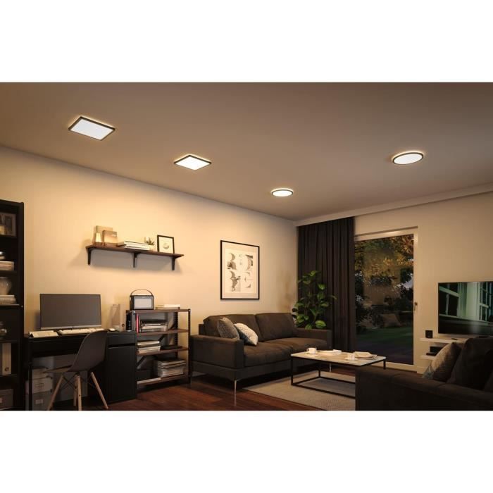 70998 panneau LED Atria Shine 293 mm rond incl. 1x16 watts Blanc chaud ...