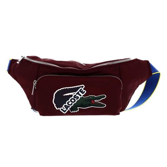 LACOSTE Holiday Body Bag Cranberry [191969] - sac banane banane rouge ...