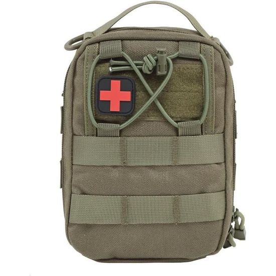 Tactical Molle Medical Emt Pouch First Aid Utility Pouch With Shoulder Straps Sac De Premiers ...