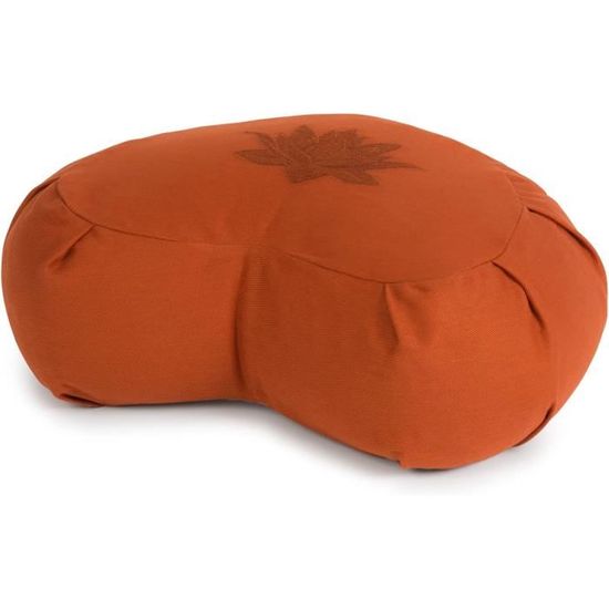 Lotus Crescent Zafu Pouf De Méditation Avec Housse En Coton Motif ...