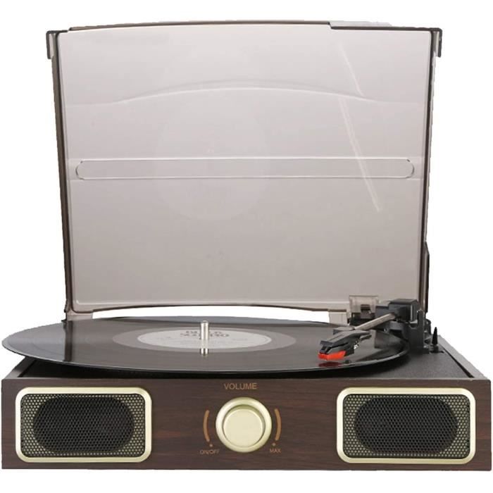 Platine vinyle tourne-disque avec 2 haut-parleurs tourne-disque pour ...
