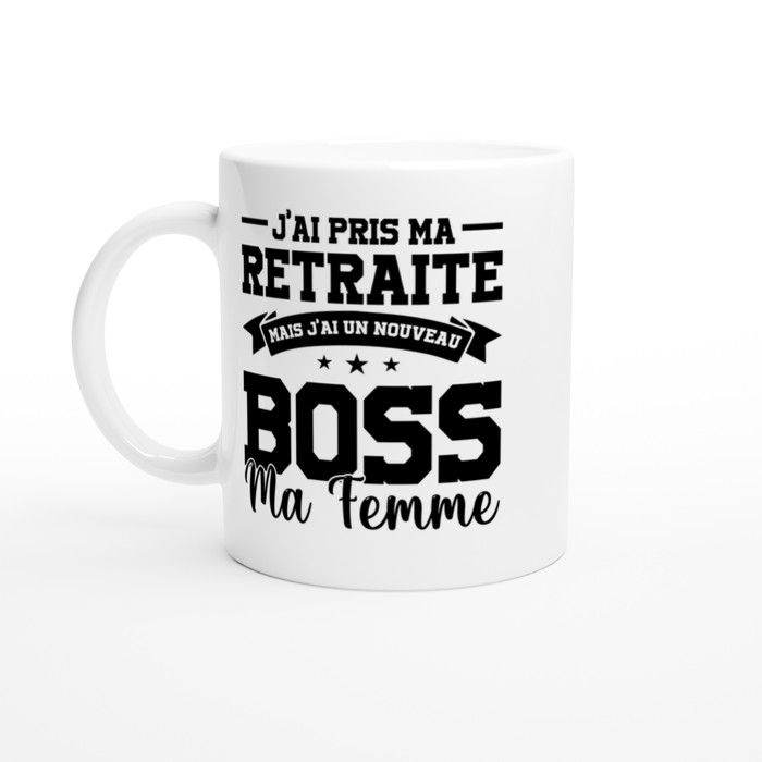 Mug Retraite Humour J'ai pris ma retraite - Mug drole - Idée cadeau ...
