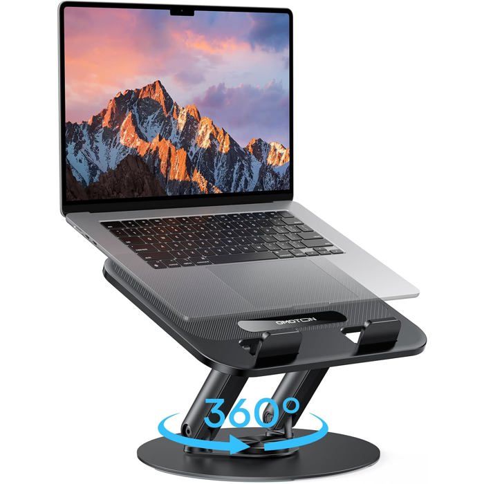 Support Ordinateur Portable,Support PC Portable Réglable,rehausseur ...