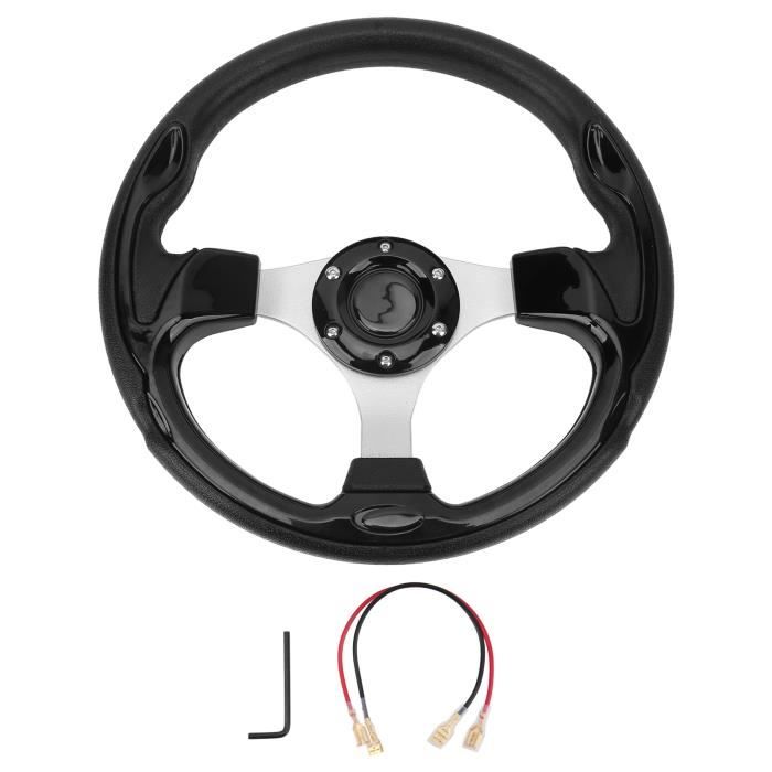Akozon volant automatique Qiilu 13in 330mm Volant de Voiture Acrylique ...