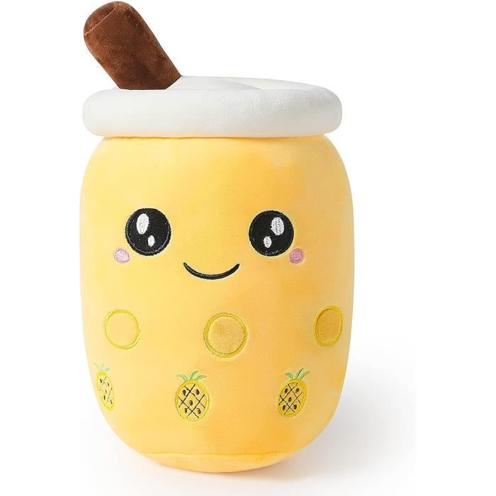 Peluche Boba Tea Peluche Kawaii Bubble Tea Jouet En Peluche Tasse À Thé ...