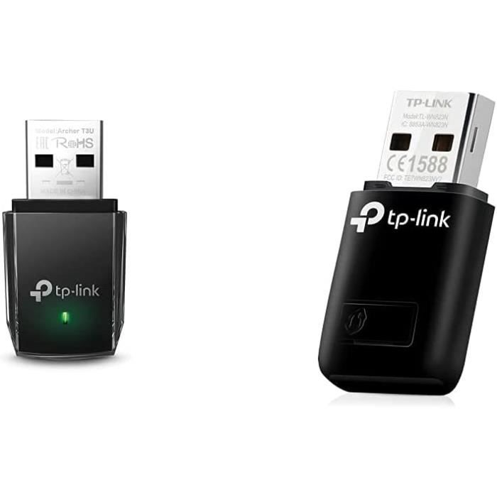 LI-Clé WiFi Puissante AC1300 Mbps, Adaptateur USB WiFi, dongle WiFi ...