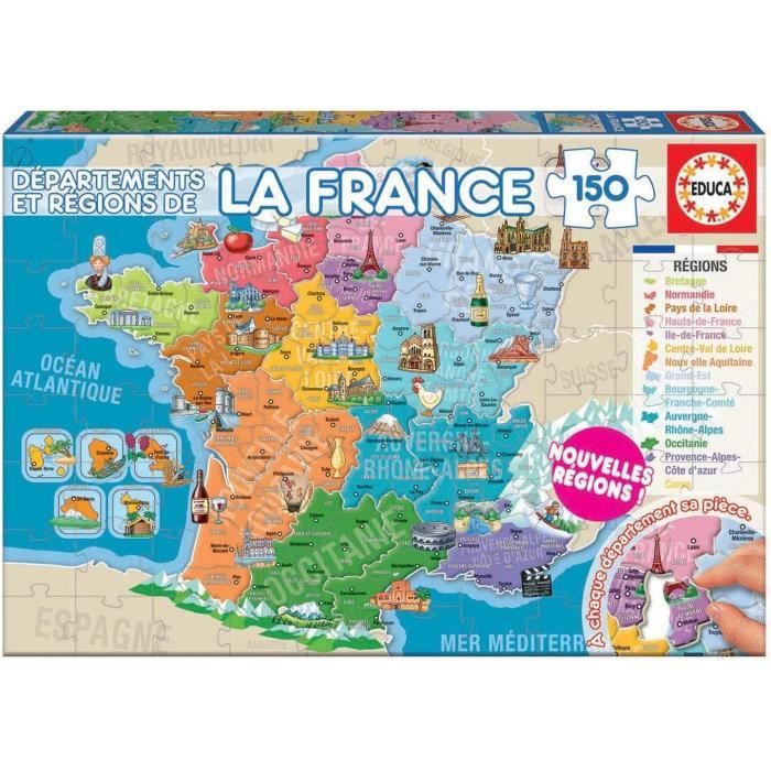 17238-150 départements Et Régions De La France[791] - Cdiscount Jeux ...