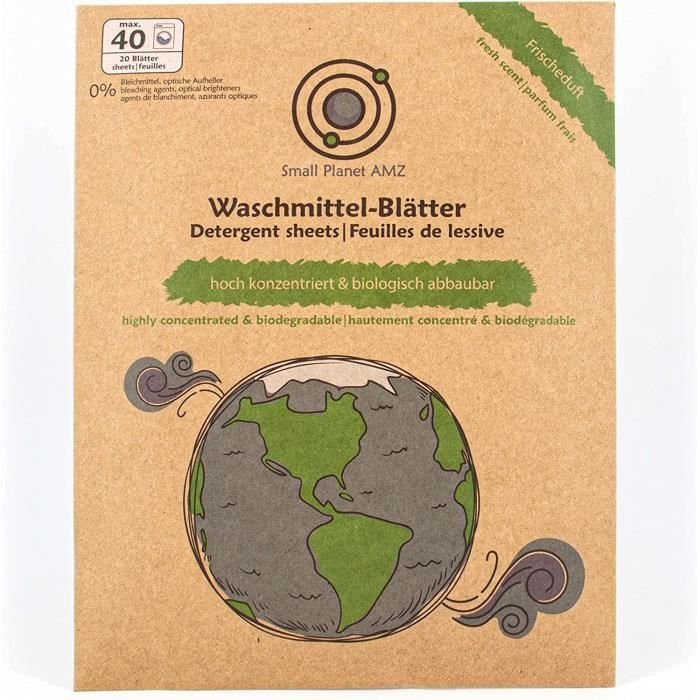 ® feuilles de lessive [parfum frais] - lessive universelle - hautement ...