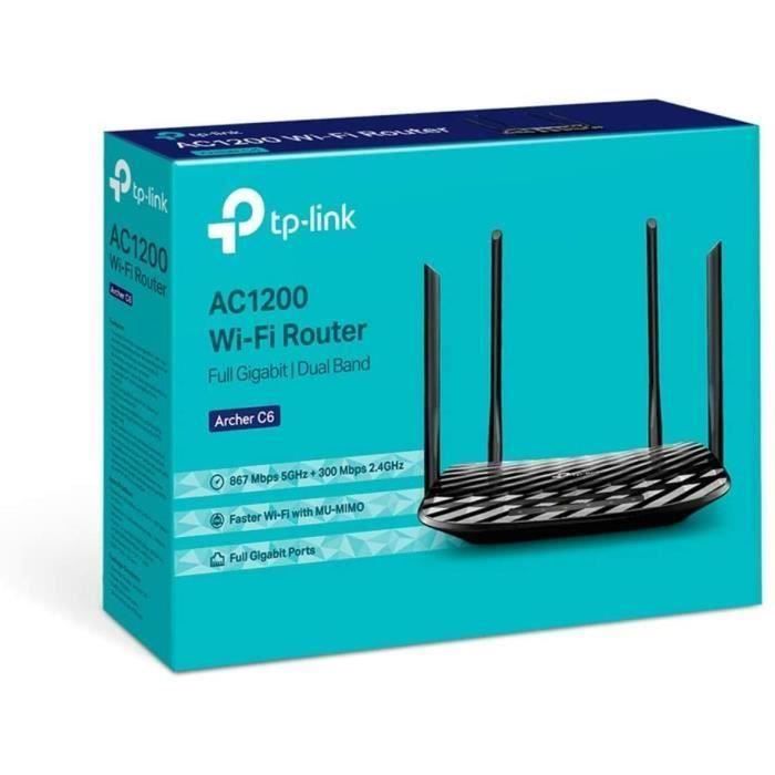 TP-Link Routeur WiFi AC1200 Mbps MU-MIMO WiFi Dual-band 5 ports Gigabit ...