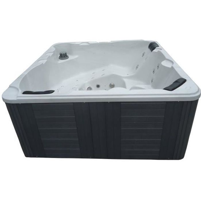 Spa Acrylique Sosua 5 places 2000 x 2000 x 950 mm - Cdiscount Jardin