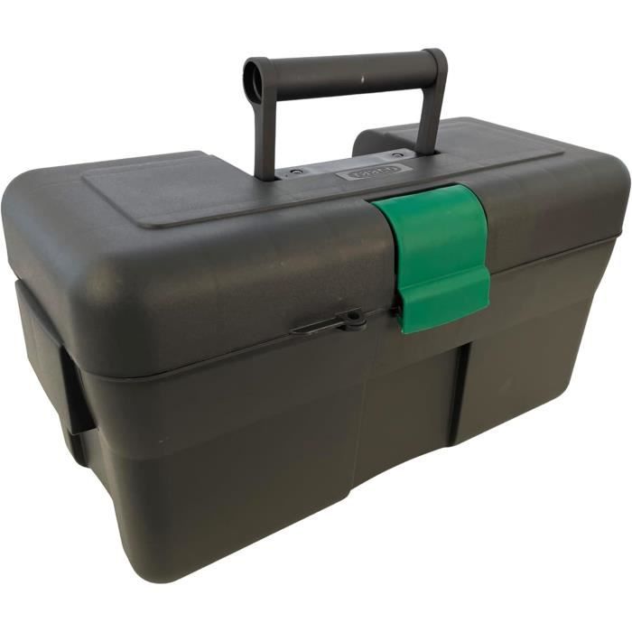 Boîte À Outils 17", Pour Rangement Outillage Vide En Plastique, 22,3 X ...