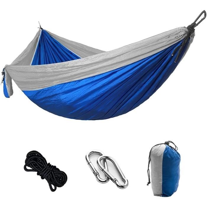 Hamacs D'Extérieur Single Double Hamac Portable Camping Parachute Tissu ...