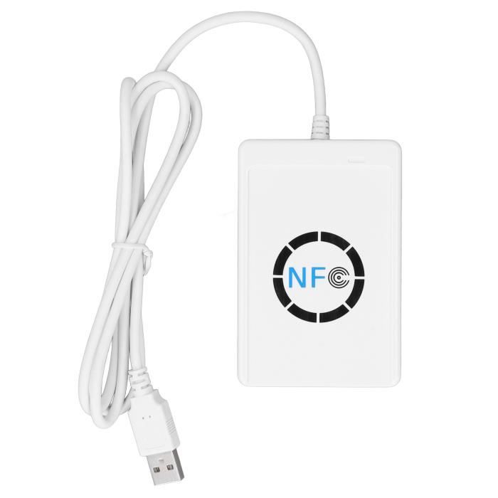 Cikonielf USB NFC Reader Lecteur de Carte IC, 424kbps USB 2.0 Pleine ...