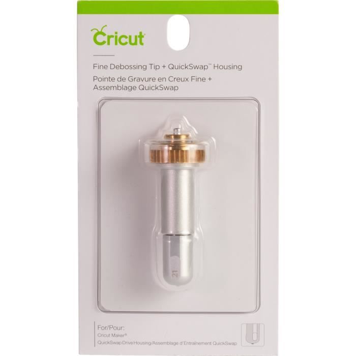 Cricut Fine Debossing Tip + QuickSwap Housing- - Cdiscount Beaux-Arts ...