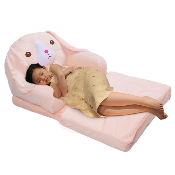 Canapé pliable pour tout-petits Canapé pliable pour enfants Rose Chien ...