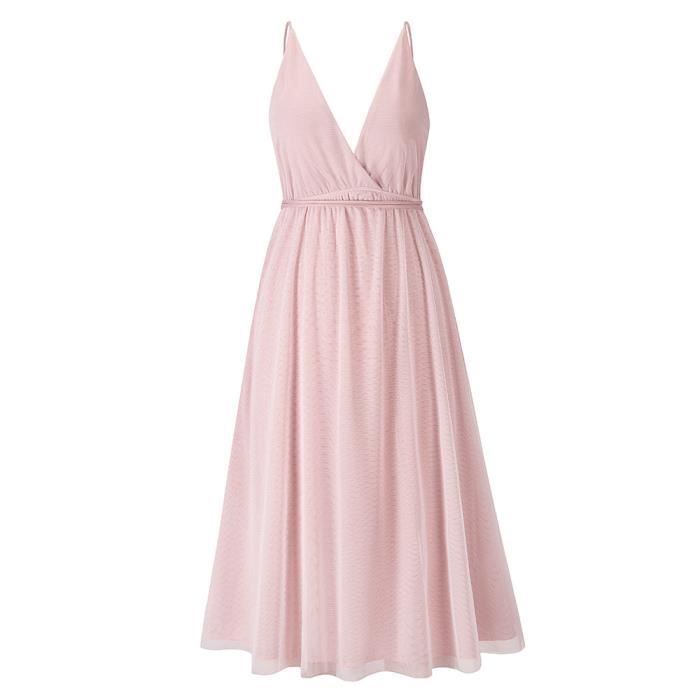 ROBE Summer New Sling dress sexy maille robe fluide robe de demoiselle ...