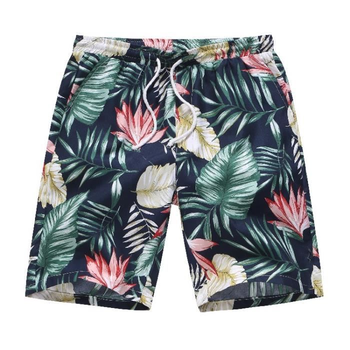 Short Homme Personnalise decontracte Hawaïen - Marque - Modele ...