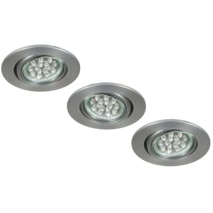 Lot De 3 Spots Encastrables Led Maureen Cdiscount Maison