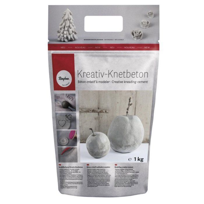 Béton créatif à modeler - RAYHER - Sachet 1kg - Cdiscount Beaux-Arts et ...