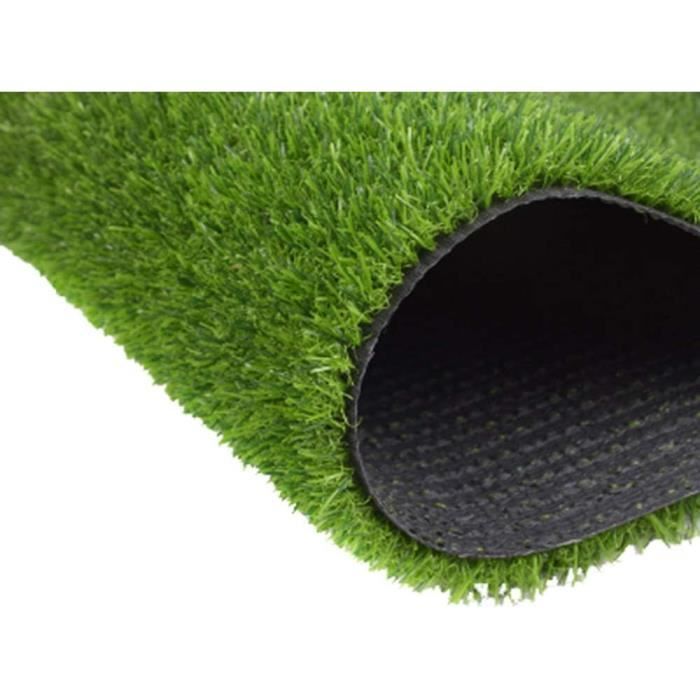 XEWNEG Herbe Artificielle De Gazon,Pelouse Synthétique De Jardin Réaliste Naturel Vert ...