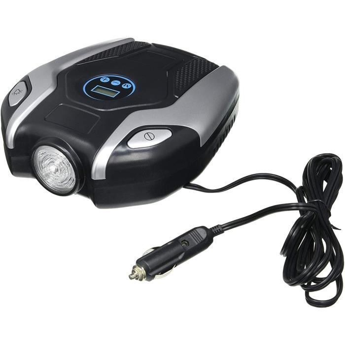 Sumex compresseur d'air 12 volt 10 bar 22 x 20 cm noir/argent ...