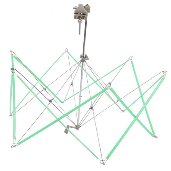 Tbest Yarn Umbrella Swift, Stainless Steel Yarn Swift for Winding ...