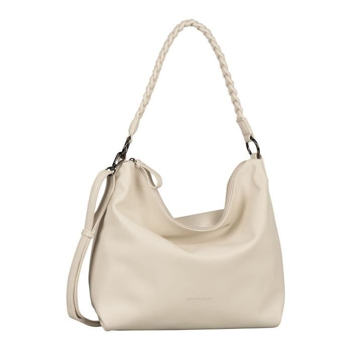 TOM TAILOR Zenia Hobo Bag Cream White [208789] - sac à épaule sacoche ...