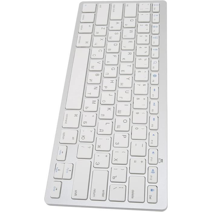 Clavier Sans Fil, Mini Clavier Multilingue Ultra Fin À 78 Touches ...