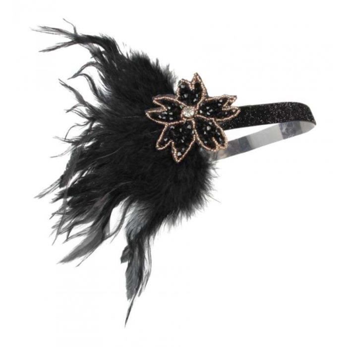 Vintage des Années 1920 Flapper Bandeau Strass Perles Bandeau avec ...