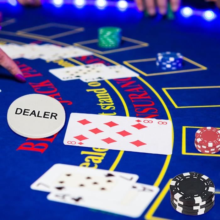 VGEBY dés de poker Jeu de jetons Texas Cards Poker Dice Decks Set ...