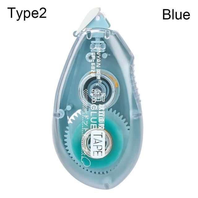 RUBAN ADHESIF,Type2 blue--Rouleau adhésif double face remplaçable ...