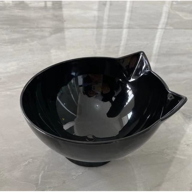 Gamelle pour chien,Black Single--Double Bol Antidérapant Avec Support ...