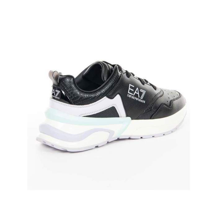 Basket EA7 Femme EA7 Sneaker moon training Noir Synthetique Chaussure EA7 Noir Cdiscount Chaussures