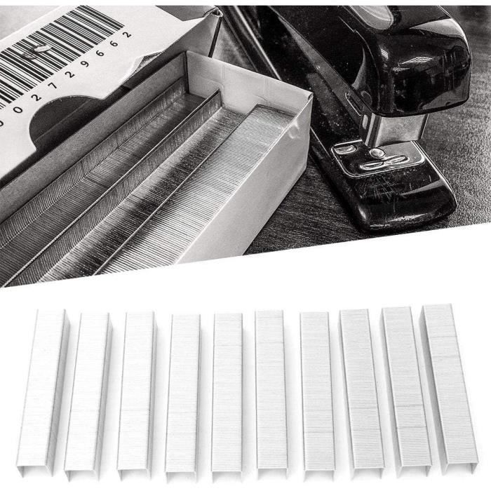 1000pcs 23-13 Agrafes standard solides Agrafes Heavy Duty Hauteur des ...