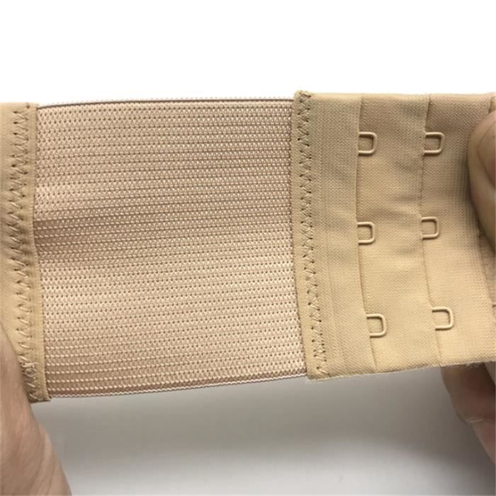 Rallonge de soutien-gorge élastique pour femme,2-3-4 crochets,sangle d ...