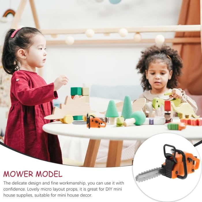 Mini Tondeuse à Gazon Faire Semblant De Travailler La Tronçonneuse ...