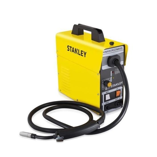 STANLEY Poste à souder Mig Mag 90A semi automatique Mikro Mig + bobine ...