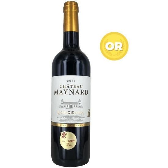 Château Maynard 2018 Bordeaux - Vin rouge de Bordeaux - La cave Cdiscount