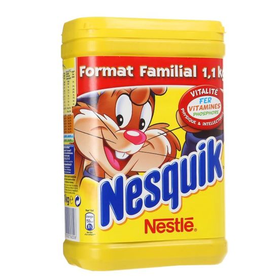 NESTLE Nesquick Plus Famillial 1,1kg - Cdiscount Au quotidien