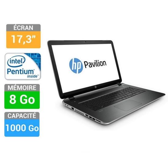 HP PC Portable Pavilion 17-f079nf - Cdiscount Informatique