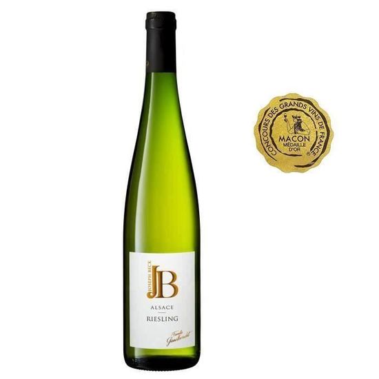 Joseph Beck 2021/2022 Alsace Riesling - Vin blanc d'Alsace - La cave Cdiscount