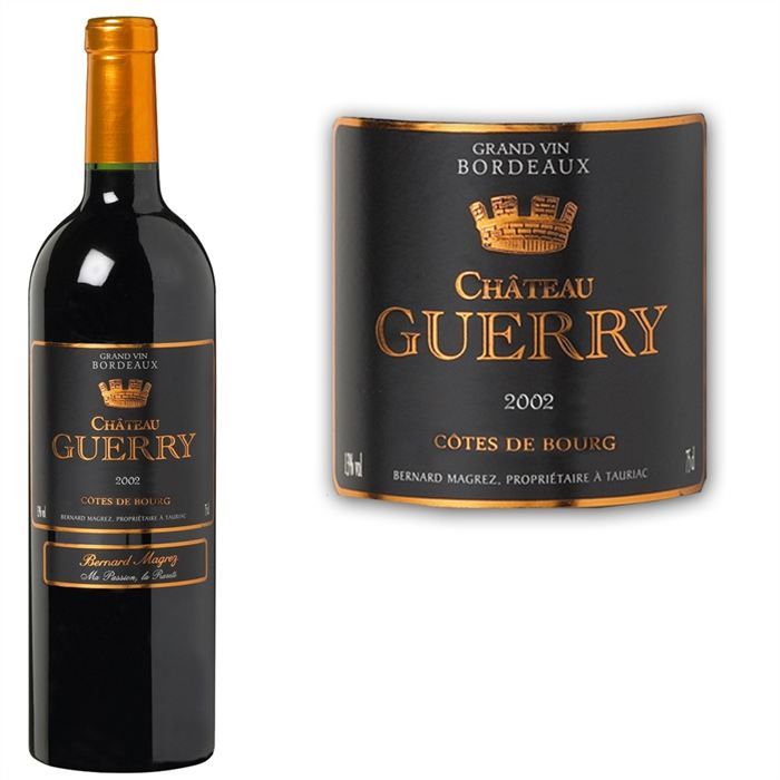 Château Guerry 2002 - La cave Cdiscount