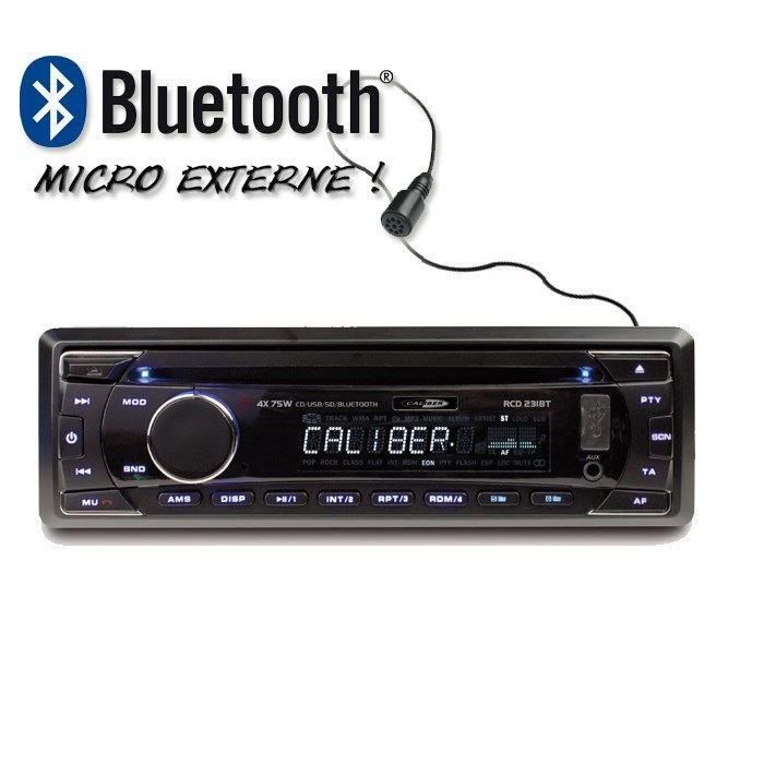 Caliber RCD231BT Autoradio CD/USB/SD/Bluetooth - Achat / Vente ...