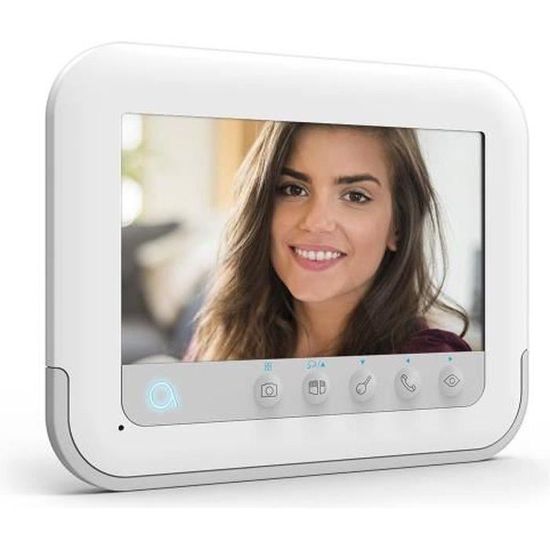 AVIDSEN Yvla 3+ - Interphone avec caméra vision nocturne 7pouces ...
