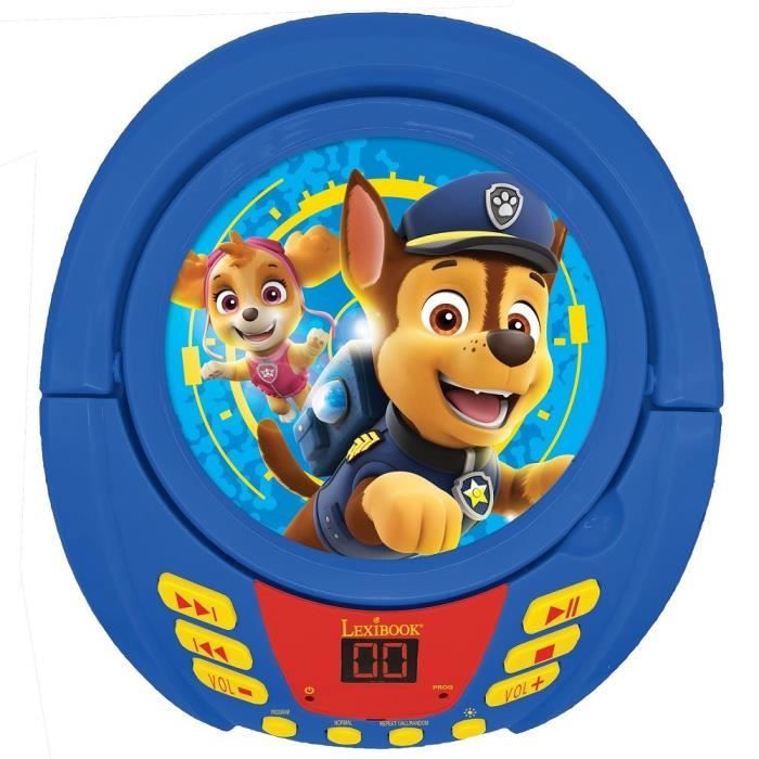 Lecteur Cd Pat Patrouille