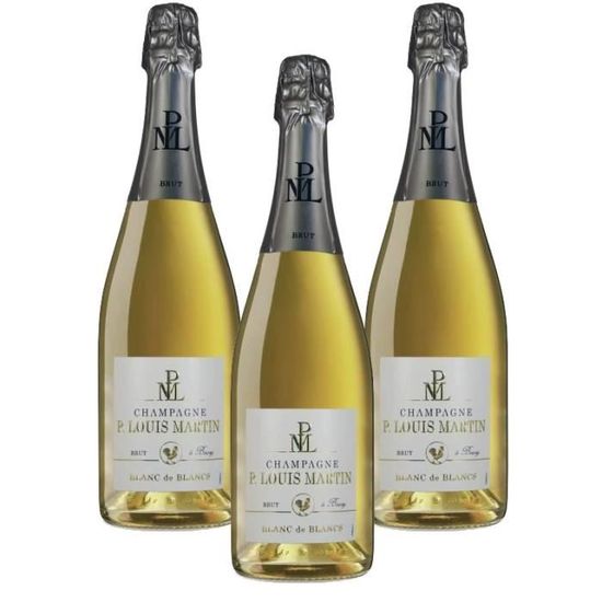 2 + 1 - Champagne Paul Louis Martin Blanc de blancs Brut - 75 cl - La ...