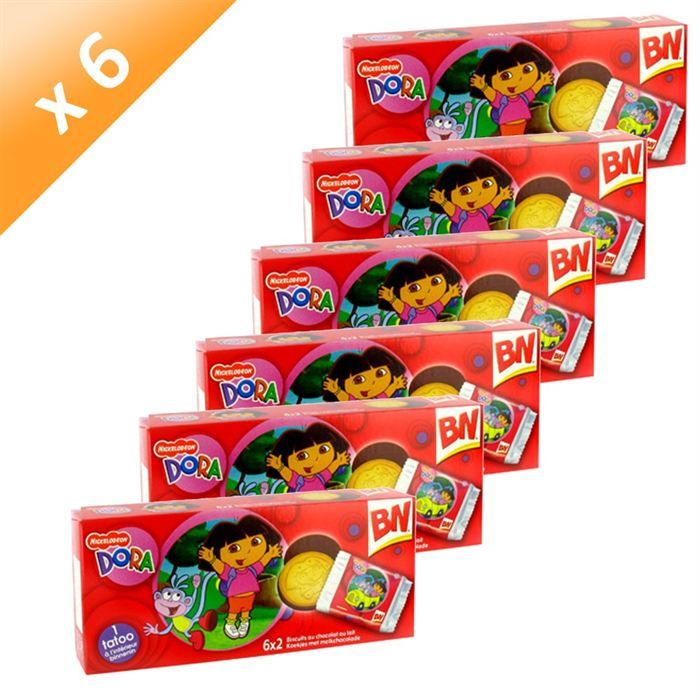 BN Dora l'Exploratrice 150g (x6) - Cdiscount Au quotidien