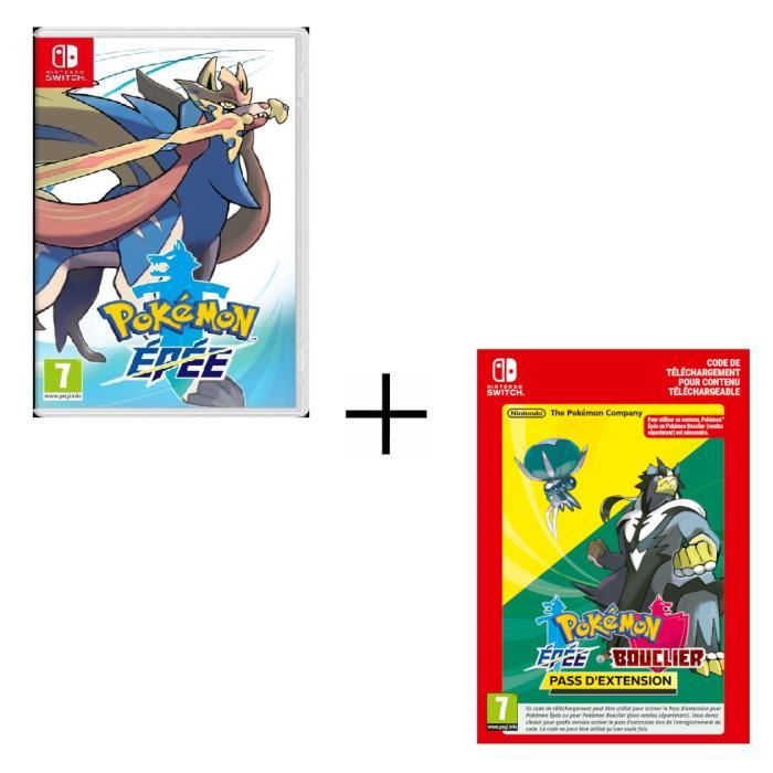 Jeu Switch Pokemon Epee d’occasion