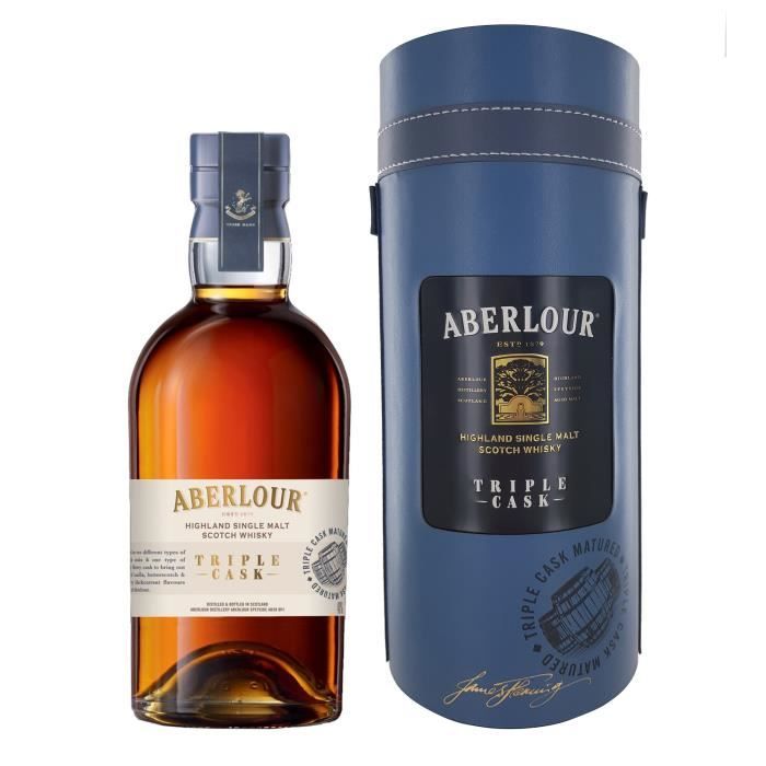 Aberlour Triple Cask - Highland Single Malt Scotch Whisky - 40%vol ...
